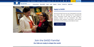Careers (SAISD) – SAISD Systems of Care